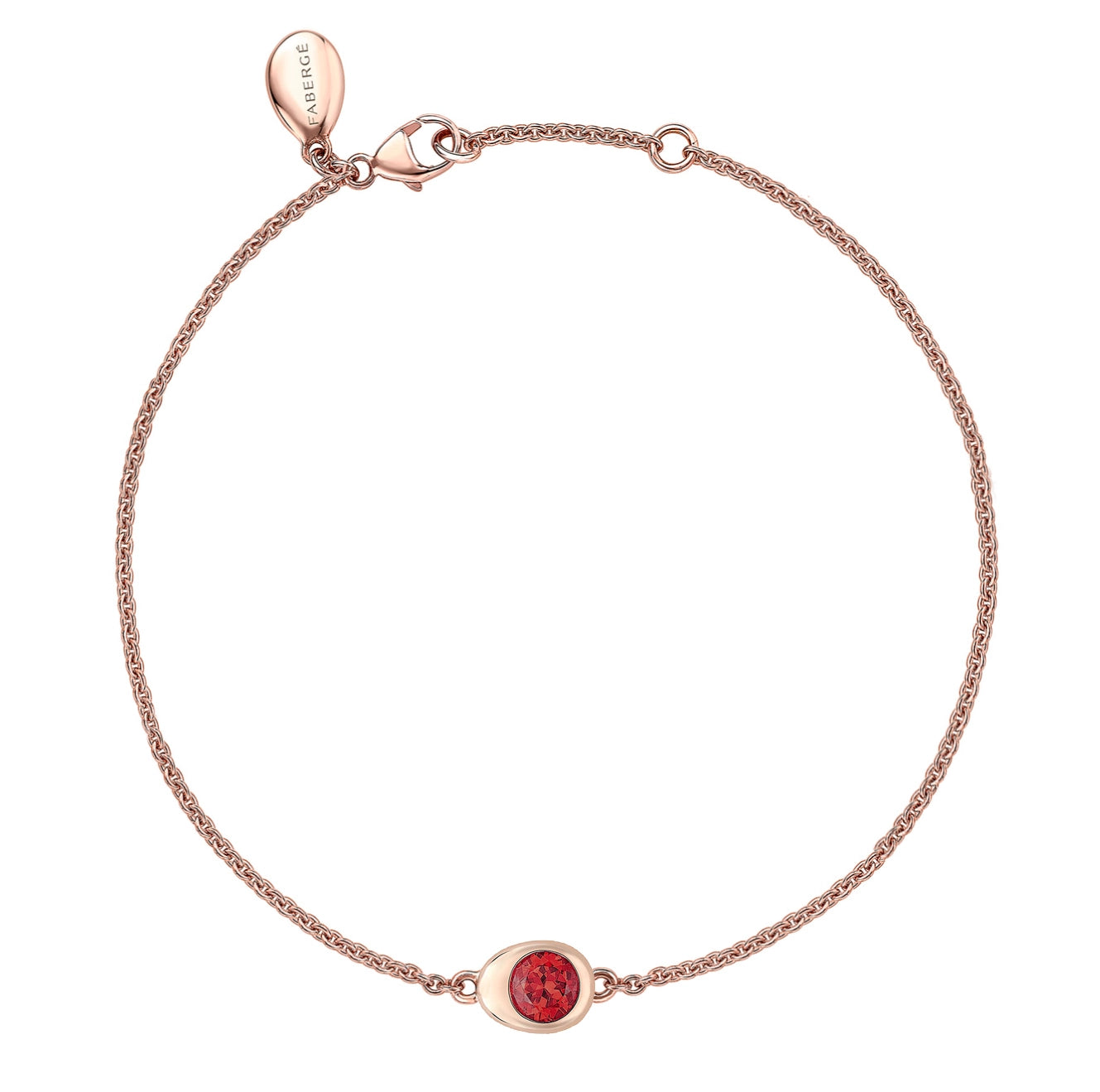 Cosmic Curve Ruby Chain Bracelet – FABERGÉ